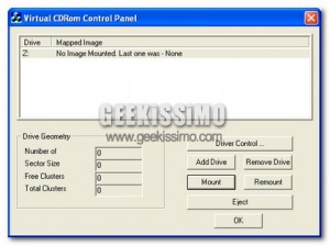 Virtual CD-ROM Control Panel ovvero l’alternativa a Daemon per la ...