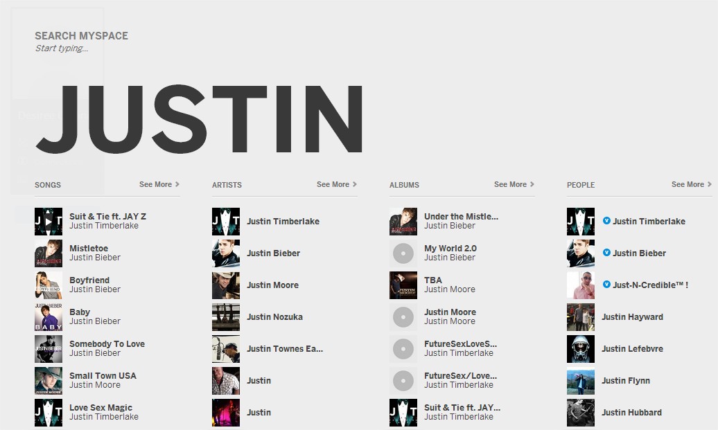 Il Nuovo MySpace si apre al pubblico con un’interfaccia spettacolare ...